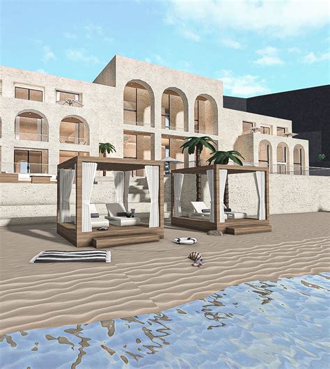 Water Swing For Bloxburg Beach House Coastal Builds Artofit