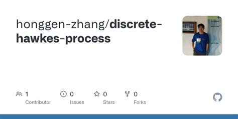 Github Honggen Zhang Discrete Hawkes Process