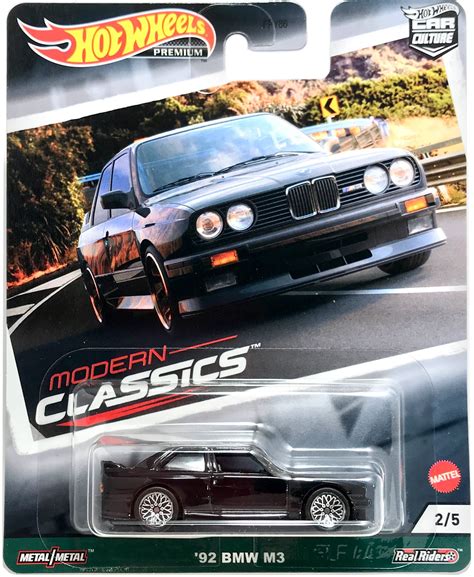 Hot Wheels Modern Classics Premium 1992 Bmw M3 E30 Coupe Black Grj92