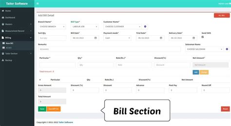 Tailoring Management Software Free Trial And Download Available At ₹ 25000 Year In Gandhidham