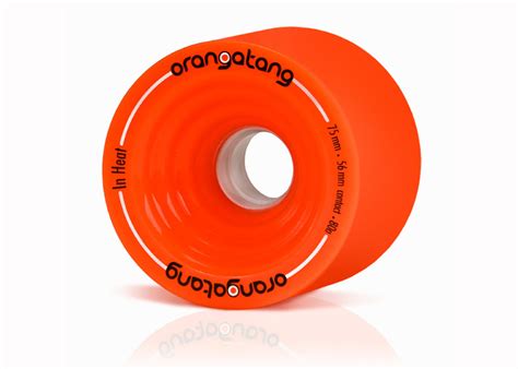 75mm 83a Longboard Wheels Orangatang In Heat Longboard Wheels 75mm
