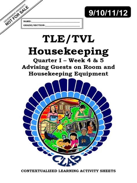 Class 2 Q1 Clas2 Tle Tvl He Housekeeping 9 12 Q1 Clas2