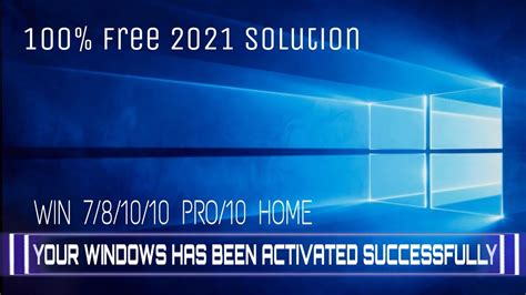How To Activate Windows For Free Solution And Activate Windows Without Product Key YouTube