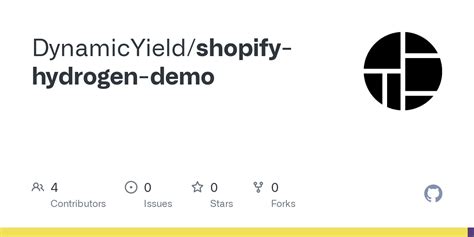 GitHub DynamicYield Shopify Hydrogen Demo