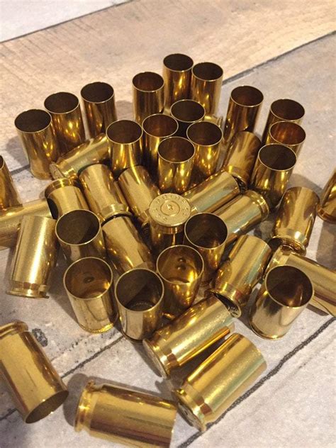 45 Acp Empty Brass Shells Used Spent Bullet Casings Fired Polished