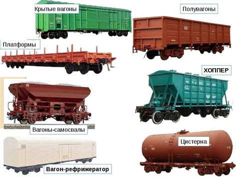 Виды контейнерного оборудования и вагонов