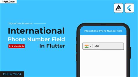 Country Phone Number Field In Flutter Flutter Tips 14 2bytecode