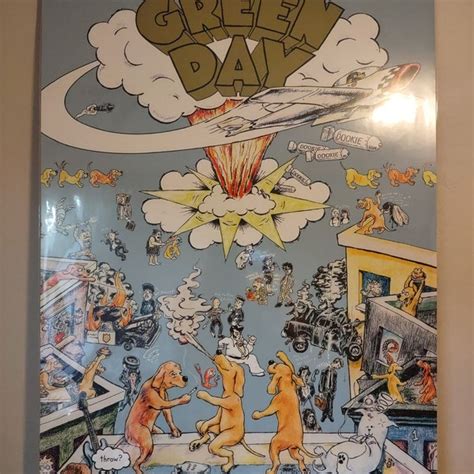 Green Day Dookie Poster Etsy