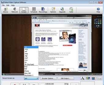 Debut Video Capture And Screen Recorder Software Informer