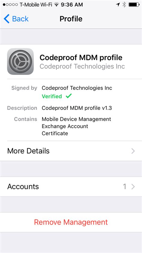 How To Remove Mdm From Iphone Ipad And Ipod Customer Support And Training Codeproof