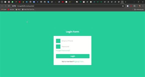 Jatin Langote On Linkedin Frontenddevelopment Html Css Uidesign Loginform