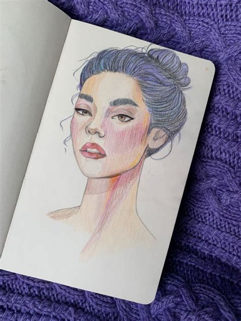 цветной карандаш Цветной карандаш Картины Графика