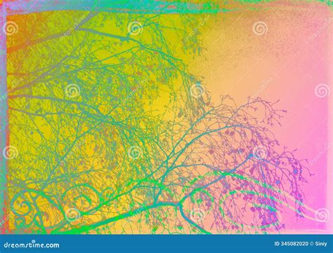 Nature Aesthetic Drawings Flower Outline With Watercolor Assorted