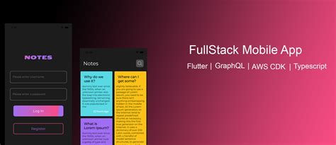 Fullstack App With Amplifyflutter Graphql And Cdk