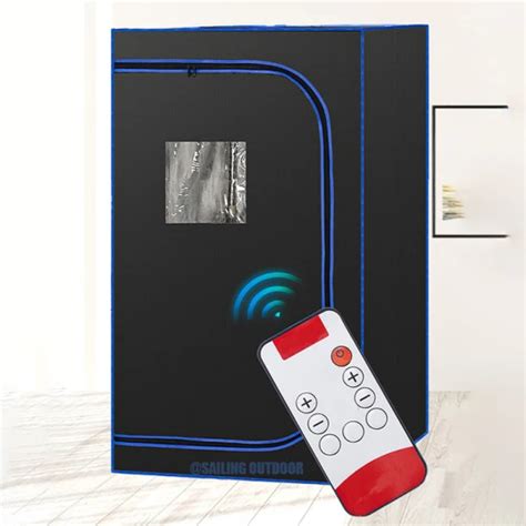 Indoor Washroom Portable Steam Sauna SPA Tent With Steamer Customized Infrared Far Infrared