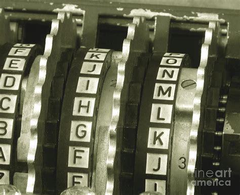 Enigma Cipher Machine Photograph By English School Fine Art America