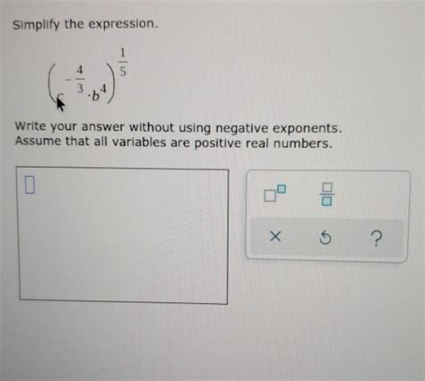 Solved Simplify The Expression Write Your Answer Without Chegg