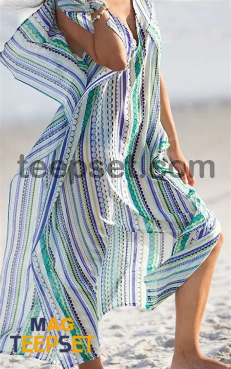 17 مدل پیراهن ساحلی زنانه شیک تصویر مجله تیپ ست