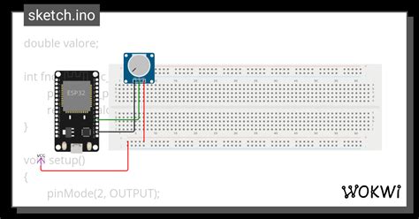 2potenziometroled Integrato Wokwi Esp32 Stm32 Arduino Simulator