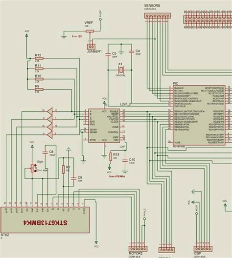 Schematic Diagram Stepper Motor Driver Component PCB Design Using Download Scientific Diagram