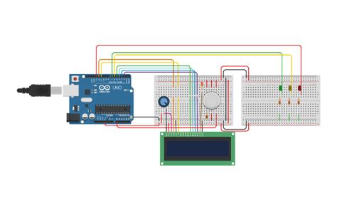 circuit design gas detector tinkercad