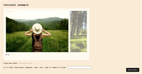 Giga0vue Carousel Component Codesandbox