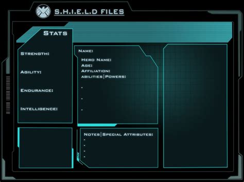 Marvel Oc Profile Template By Awkward Nerdd On Deviantart Marvel Shield Marvel Oc Template