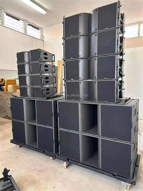 K Active Dual Inch Line Array Speakers For Surround Sound System