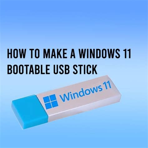 How To Quickly Create A Windows 11 And Not Only Bootable Usb