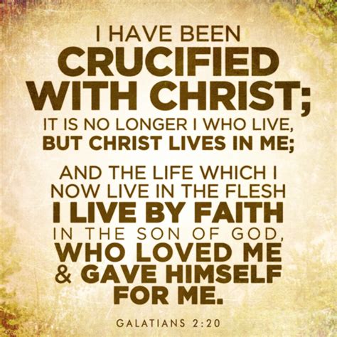 Galatians 220 Faith Quote