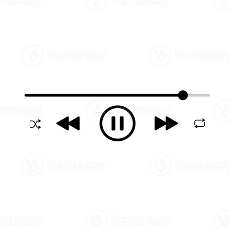 Play Button Interface Element 22153054 Png