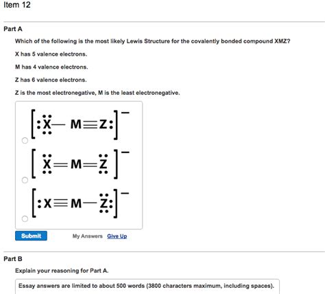 Solved Item 6 3 1 2 4 A What Is The Hybridization Scheme