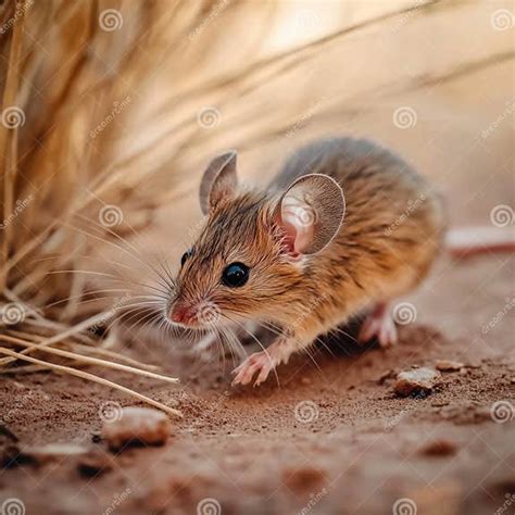 Desert Mouse Close Up Stock Illustration Illustration Of Fauna 360303853