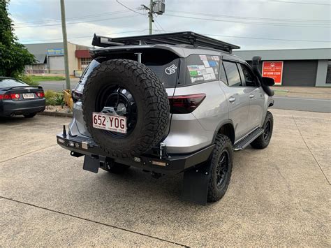 Fortuner Rear Bar Single Tyre Swing Away