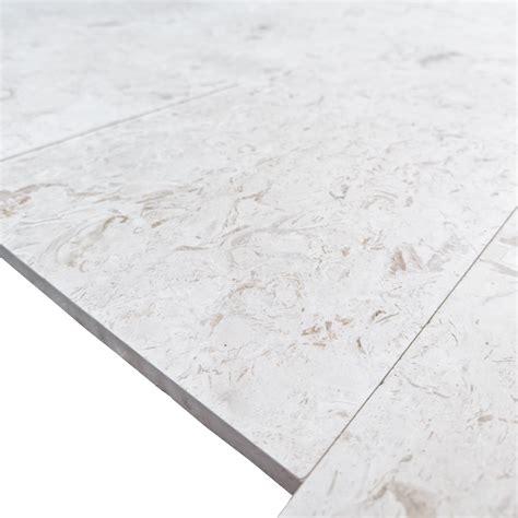 Shell Stone White Limestone Tiles 12x24 Floor And Wall Tile Belair