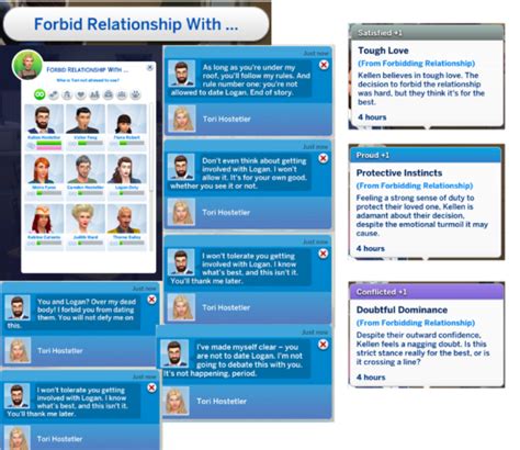 Maplebells Mods Expanded Storytelling Relationship Bits Mod