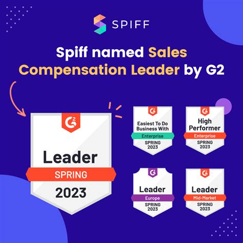 Spiff Tops Multiple G2 Spring Reports For Sales Compensation Spiff