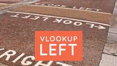 VLOOKUP Left Excel Tips MrExcel Publishing