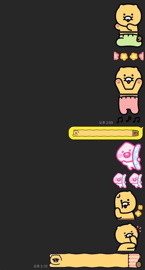 문자와 함께 활용 카카오톡 미니 이모티콘 출시…3종 무료 서울경제