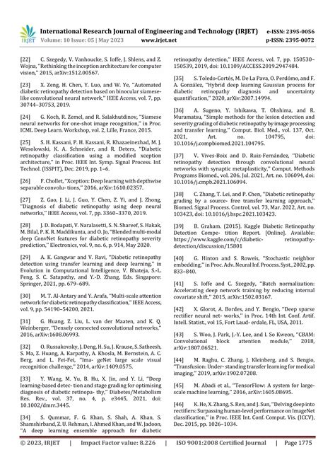 An Automated Severity Classification Model For Diabetic Retinopathy Pdf