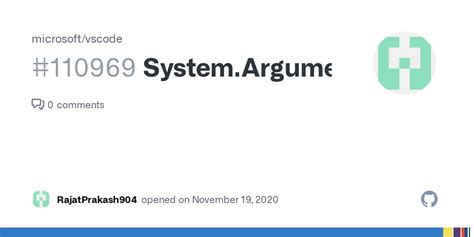System Argumentoutofrangeexception Issue Microsoft Vscode Github