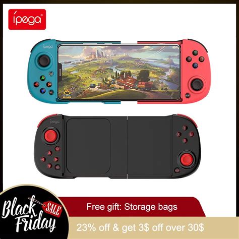 Ipega 스마트 폰 조이스틱 Pg 9217 블루투스 울트라 씬 게임 컨트롤러 Pubg 트리거 안드로이드 용 게임 패드 Ios Xiaomi Huawei게임 패드