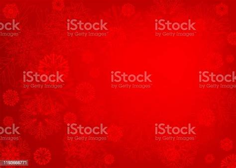 눈송이와 빨간 겨울 배경입니다 벡터 일러스트레이션을 참조하십시오 인사말 카드 배너 초대장 기호 광고 비네팅 전단지를위한 디자인 요소 빈 템플릿 휴일 개념 12월에 대한 스톡
