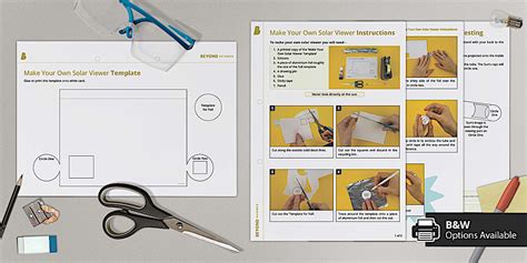 Make Your Own Solar Viewer Template Professor Feito
