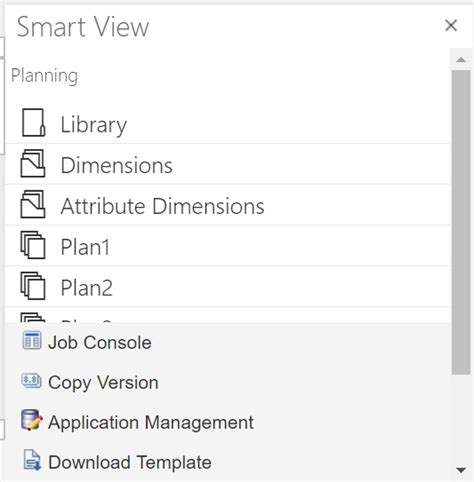 Importing Dimensions In Smart View Mac And Browser