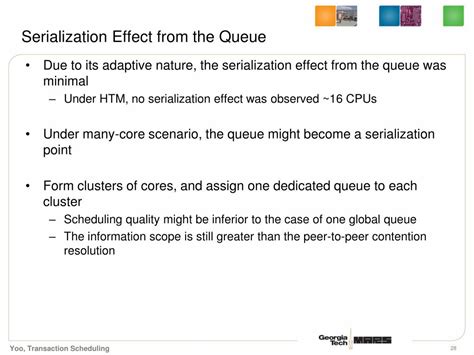 Ppt Adaptive Transaction Scheduling For Transactional Memory Systems Powerpoint Presentation