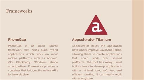 Top 10 Mobile App Development Frameworks 2022 Ppt