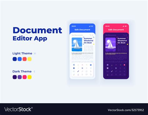 App Design Document Template 39500 Word Document Template Stock