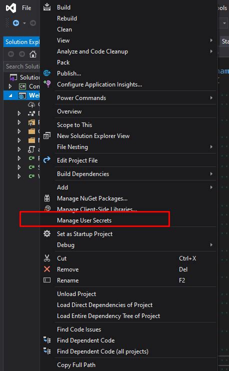secure sensitive configuration data using secrets manager