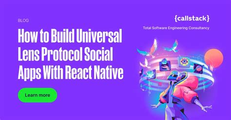Callstack On Linkedin Reactnative Lensprotocol Web3 Techdevelopment Developers